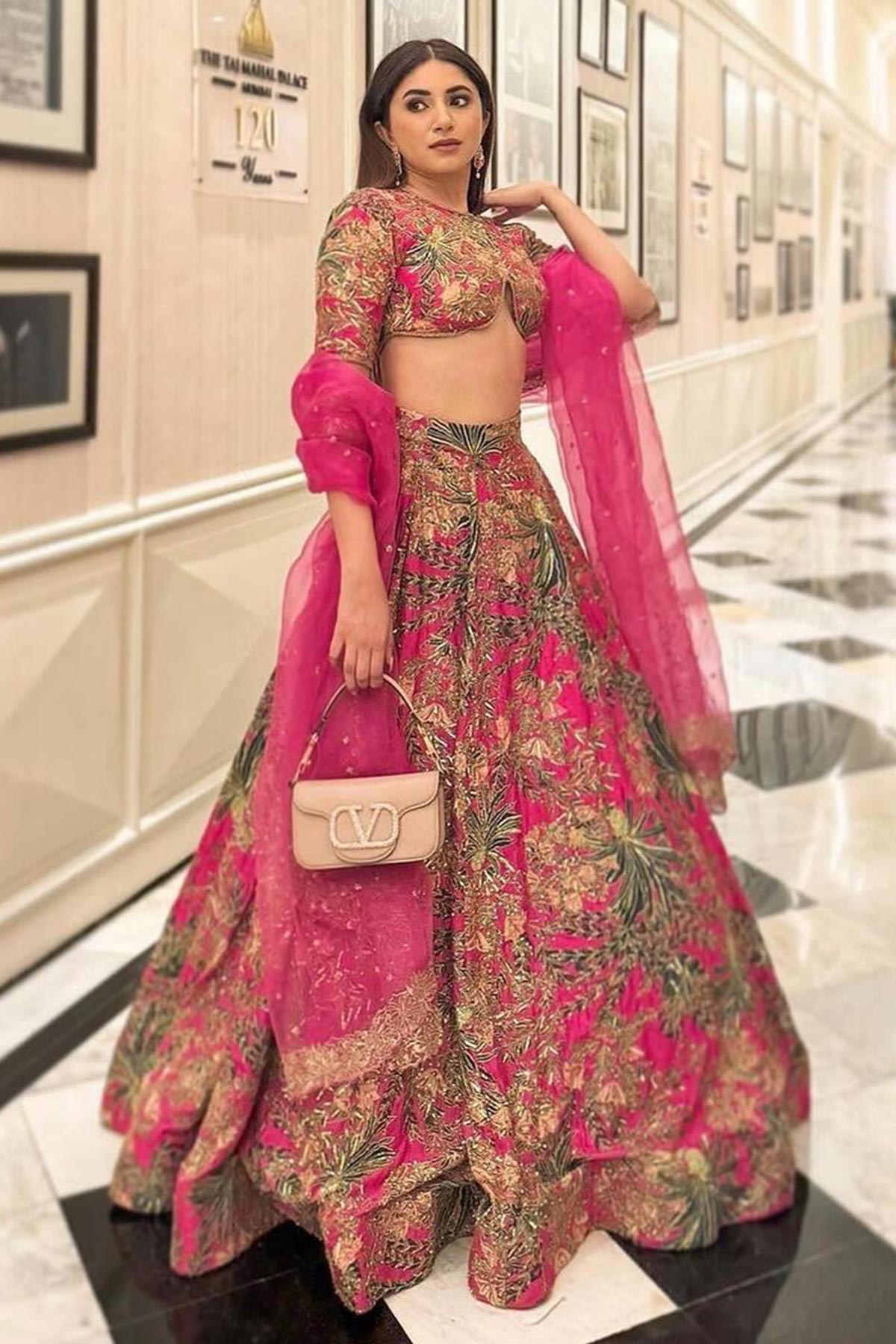 Aashna Shroff in Lehenga Set – Prints By Radhika
